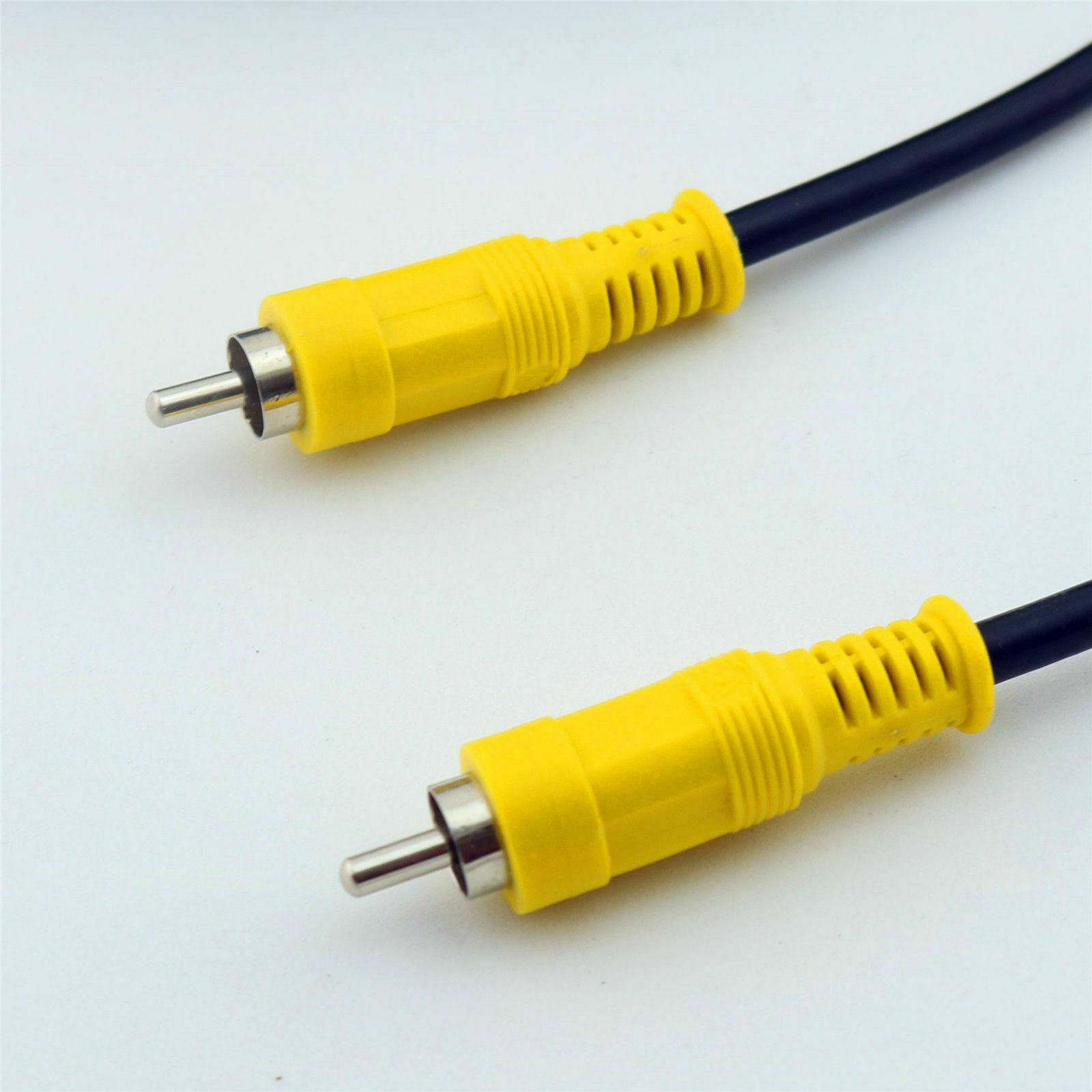 RCA Phono Male to RCA Male Audio Video Connector Adapter Cable for ...