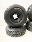 DWT A5 Black 10" Front 9" Rear Rims Wheel Speed Racer Street YFZ Raptor ...