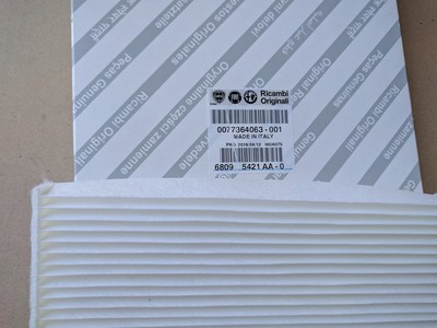 FIAT DUCATO 2.3 3.0 JTD GENUINE CABIN POLLEN FILTER 77364063 | eBay ...