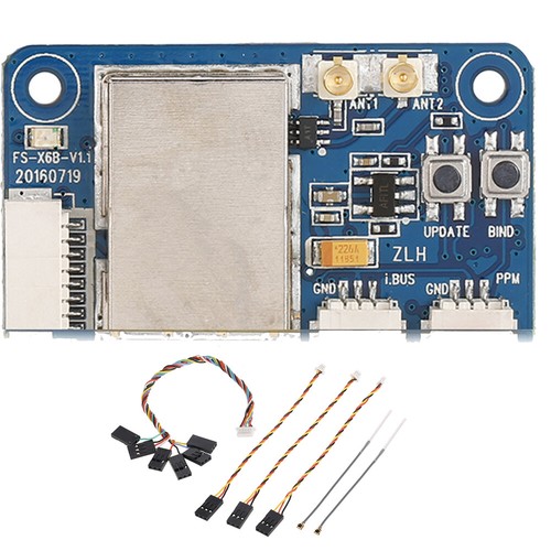 FlySky FS-X6B 2.4G PWM PPM I.BUS Receiver For RC Drone FS-I6X FS-i4 FS ...