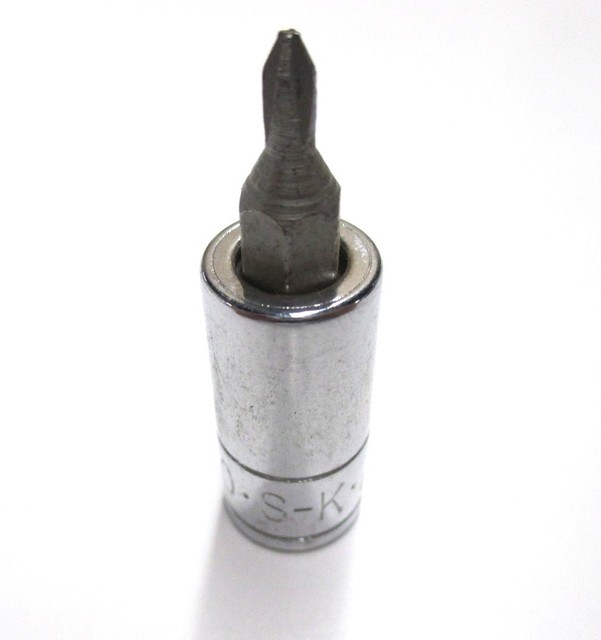 SK Tools Phillips #0 Bit Socket 1/4" Dr 44480 "MADE IN THE USA" for ...