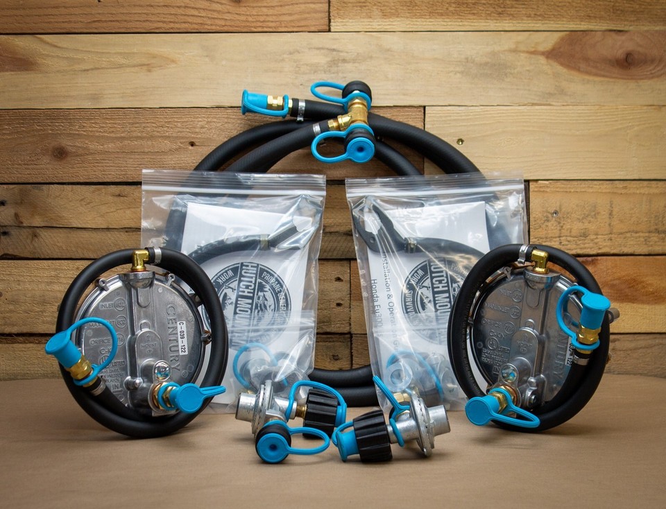 Hutch Mountain Honda EU3000is Generator Tri-Fuel Propane Conversion Kit ...