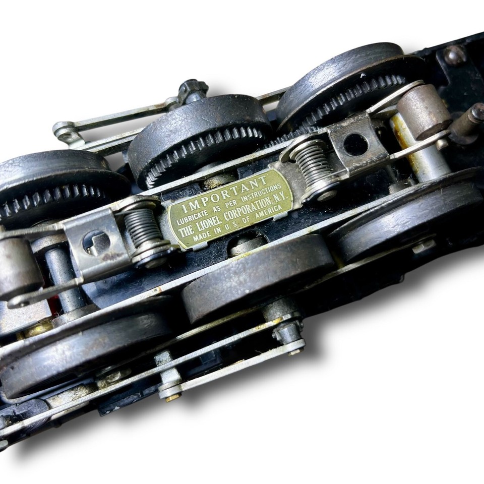 VINTAGE LIONEL ELECTRIC TRAINS TOY LOCOMOTIVE WITH SPARE WHEELS ...