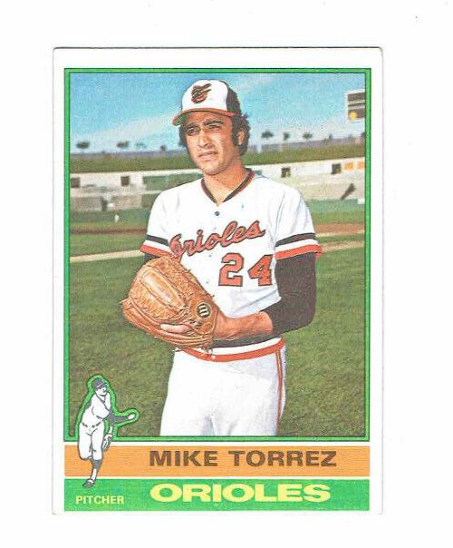 Mike Torrez Baltimore Orioles Pitcher #25 Topps 1976 #Baseball Card | eBay