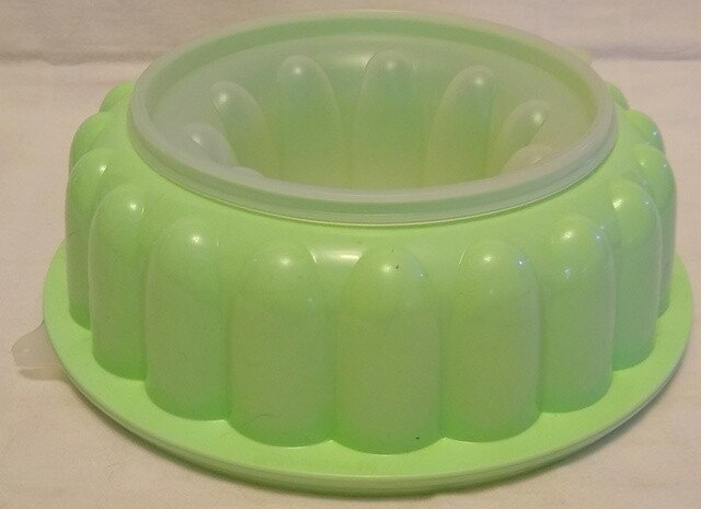 Vintage TUPPERWARE JEL-RING 3-Pc Jello Mold ICE RING #1201, 1202 & 1203 ...