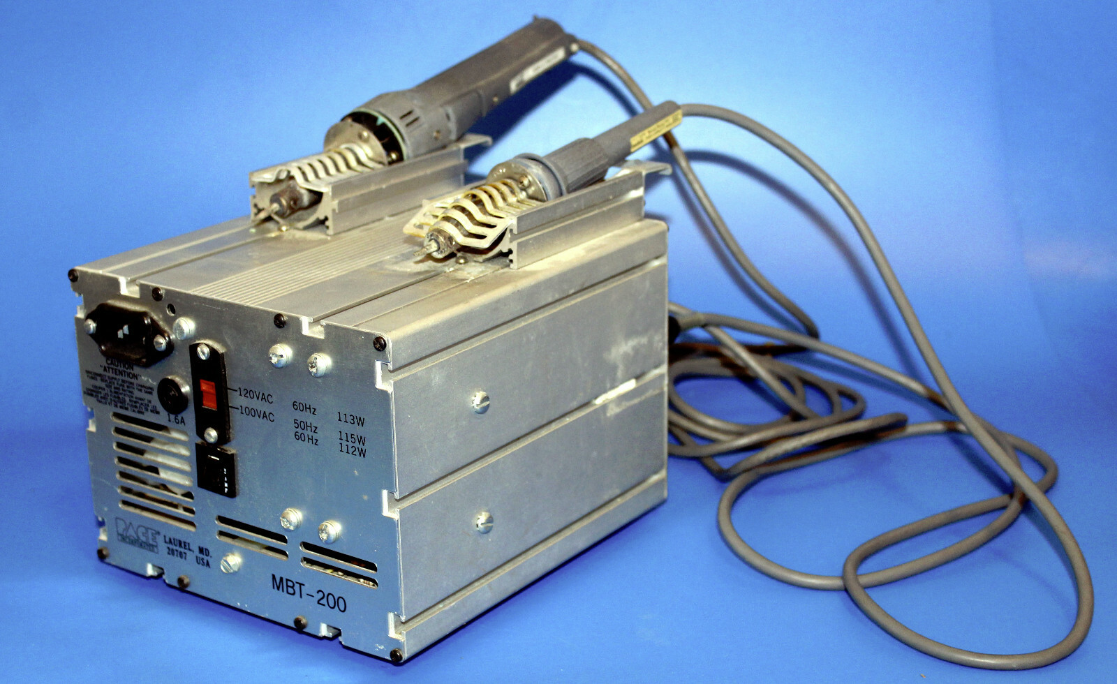 PACE MBT-200 Micro Benchtop Soldering Station Soldering Iron & Soldr X ...