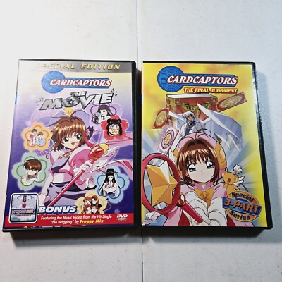 Lot Of 2 Kaboom Entertainment CardCaptors DVDs (Special Ed. & Final ...