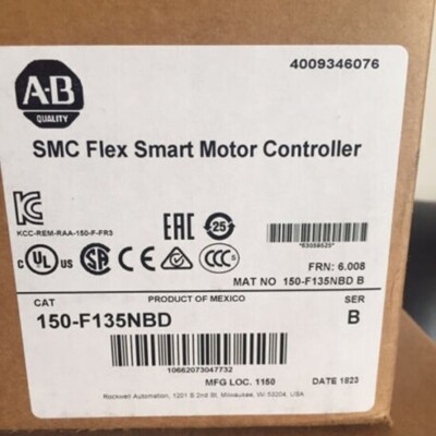 NEW Allen Bradley 150-F135NBD SMC Flex Smart Motor Controller ...