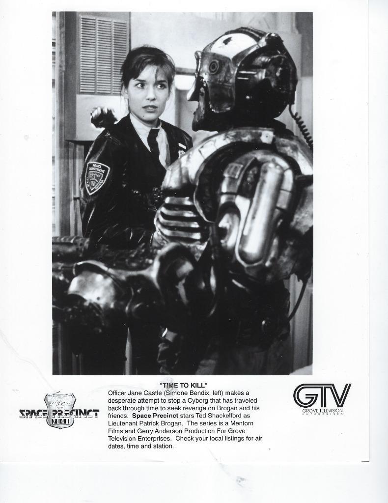 Simone Bendix "Space Precinct" Television Still | eBay