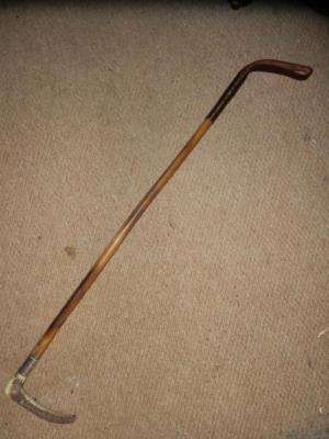 Edwardian Hallmarked Silver 1903 PIZZLE Shaft BULLS PENIS Hunt Whip By ...