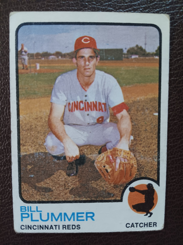 BILL PLUMMER CINCINNATI REDS 1973 TOPPS BASEBALL CARD #177 | eBay