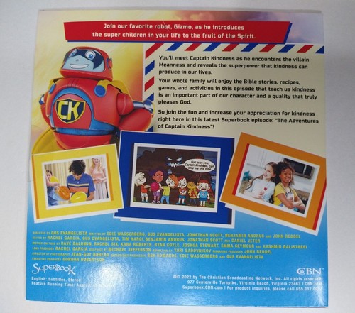 SuperBook Fruit of the Spirit Adventures of Captain Kindness DVD ...