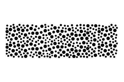 Fishing Lure Stickers DOTS 190x58mm X1 Pair | eBay