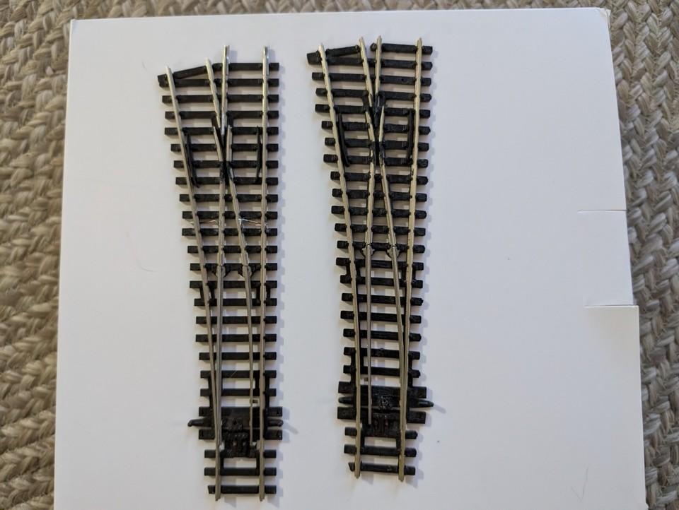 HO turnouts Peco Shinohara DCC friendly modfied | eBay