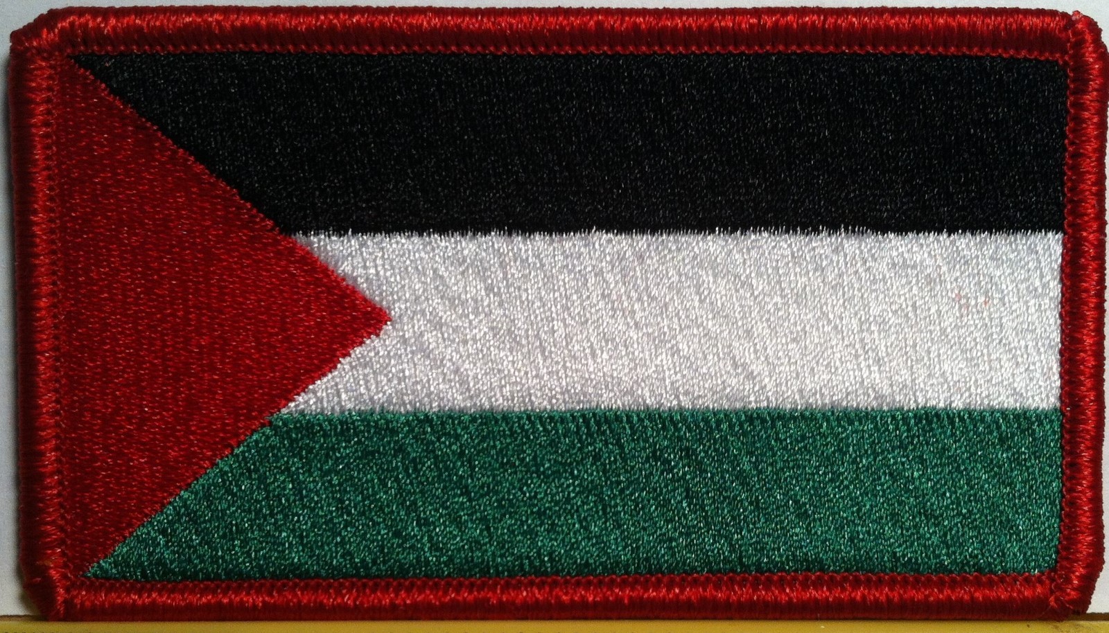 PALESTINE Flag Embroidered Iron-On Patch Tactical Palestinian Emblem ...