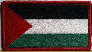 PALESTINE Flag Embroidered Iron-On Patch Tactical Palestinian Emblem ...