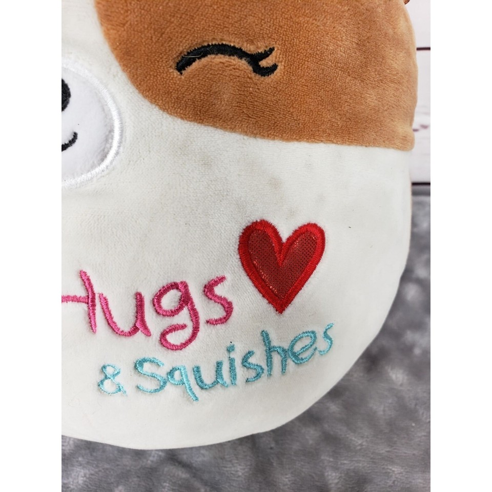 Squishmallow 10" Valentine Regina the Corgi Dog | eBay