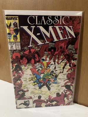 Classic X-Men 14 🔥1987 Uncanny X-MEN 107 Reprints Cyclops🔥Marvel Comics ...