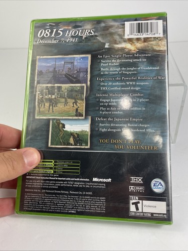 Medal of Honor: Rising Sun (Microsoft Xbox, 2003) for sale online | eBay