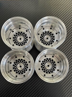 Tamiya Clod Buster Bull Head 4WD Alloy Wheels set Tecnacraft repro ...