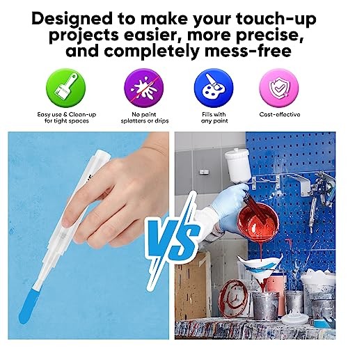 Touch Up Paint Pen 4 Paint Touch Up Pens Fillable Brush Refillable for ...
