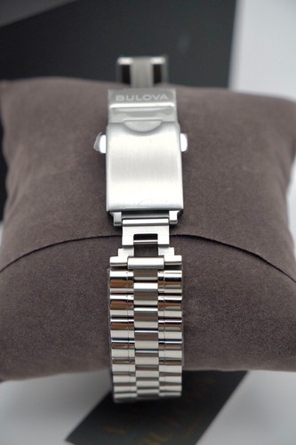 Bulova Men's Oceanographer Automatic Silver Stainless Steel Watch 41 MM ...