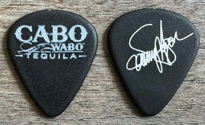 SAMMY HAGAR = "Cabo Wabo" Signature guitar pick | eBay