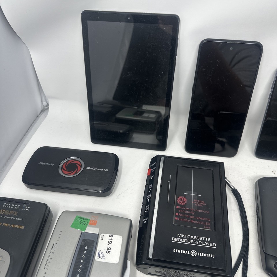 Lot Of Vintage Electronics & Gadgets Random Items FOR PARTS/“AS IS” and ...