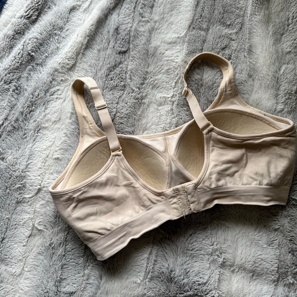 Underoutfit large Comfort Bra #459 SAND Size Large Adjustable Straps | eBay