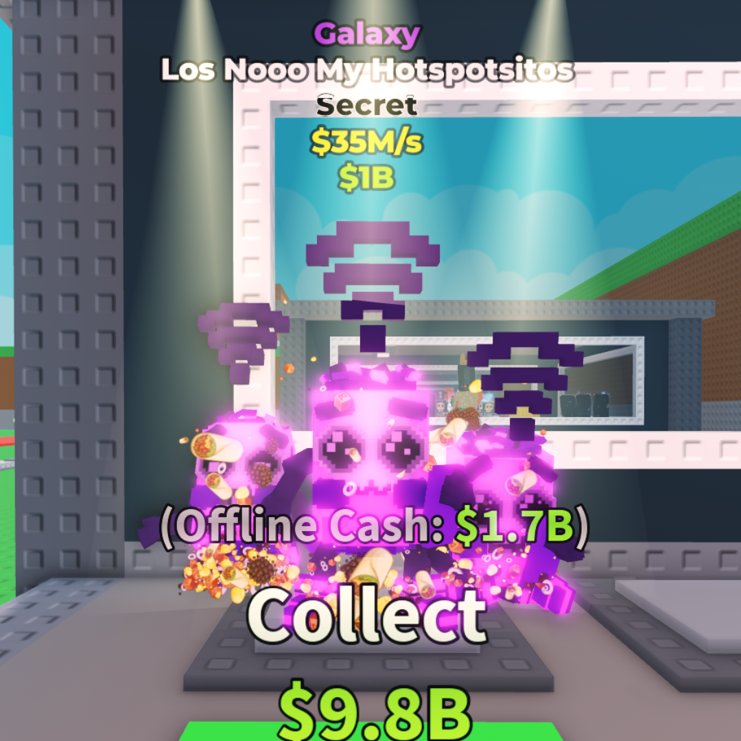 🌌Galaxy Los Nooo My Hotspotsitos |🔥35m/s RARE| Steal A Brainrot | FAST ...