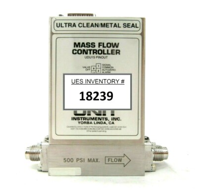 Pressure Control - Mass Flow Control 200 Sccm