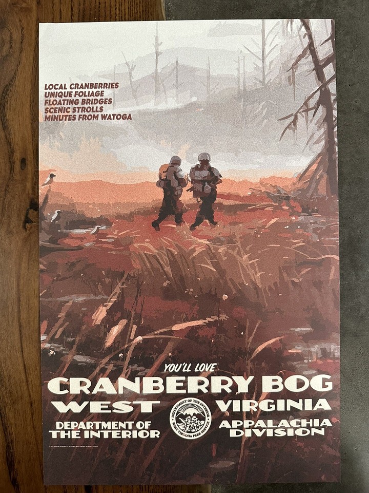 Lot of 6 FALLOUT 76 Promotional Posters 2018 in Original Box - RARE ...