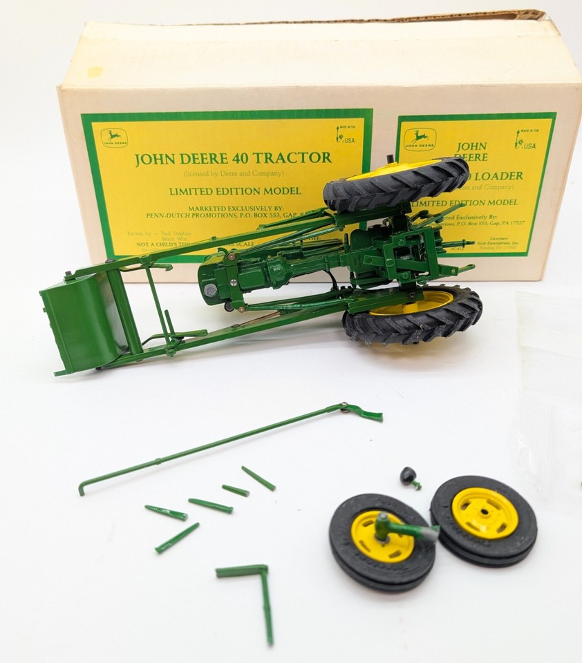 1/16 John Deere Model 40 Loader Limited Edition 1 of 500 By Paul ...