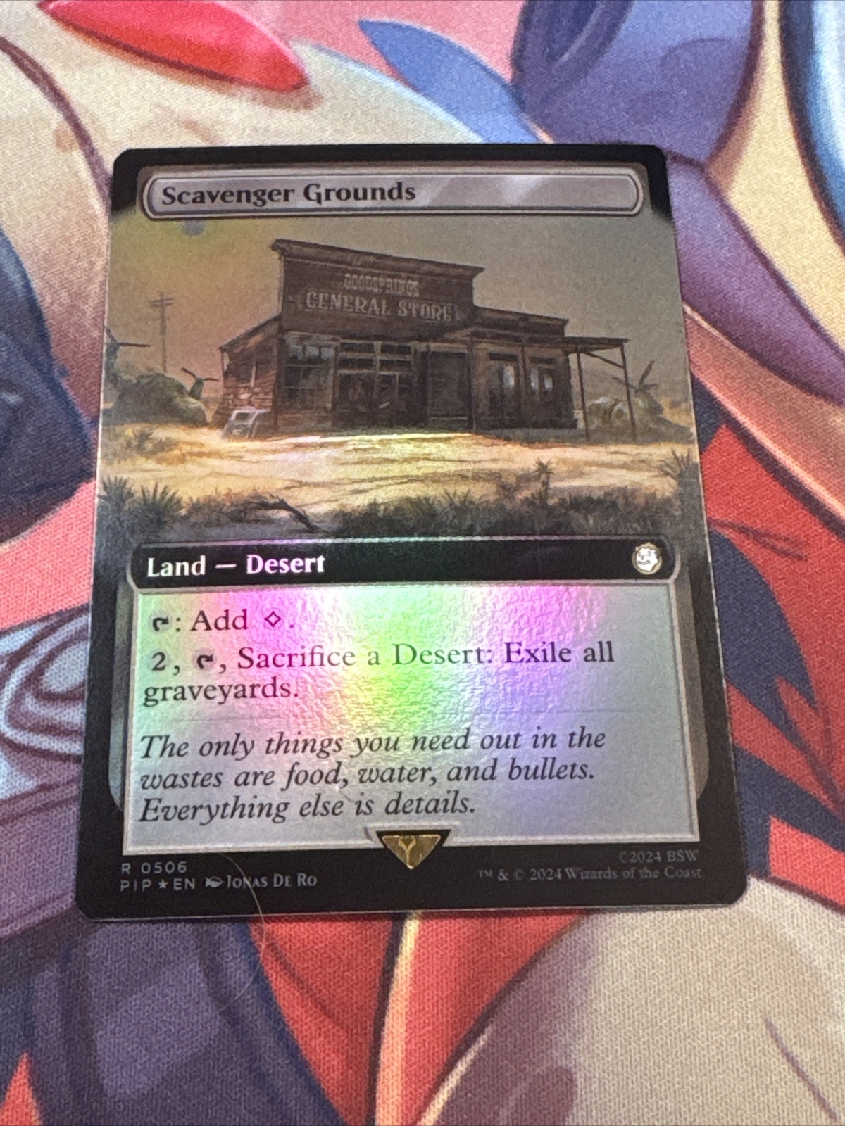 Scavenger Grounds (0506) (Extended Art) - MTG: Universes Beyond ...