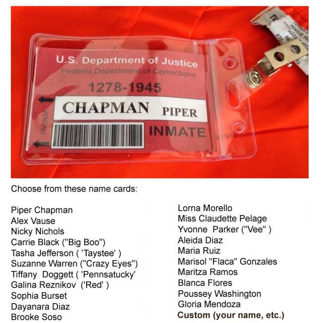 Nicky Nichols Badge Nicky Nichols : Orange Is The New Black