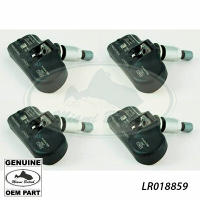 LAND ROVER TIRE PRESSURE MONITOR SENSOR SETx4 LR4 RR SPORT EVOQUE ...
