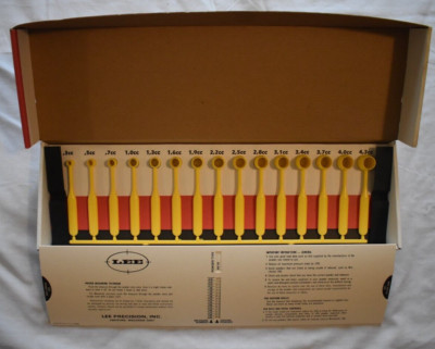 Lee Powder Measure Kit w/15 Uniformly Graduated Dippers Yellow 90100 ...
