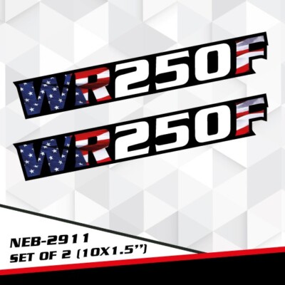 DECALS STICKERS GRAPHICS FOR YAMAHA WR 250 F SWINGARM WR250F DIRTBIKE ...