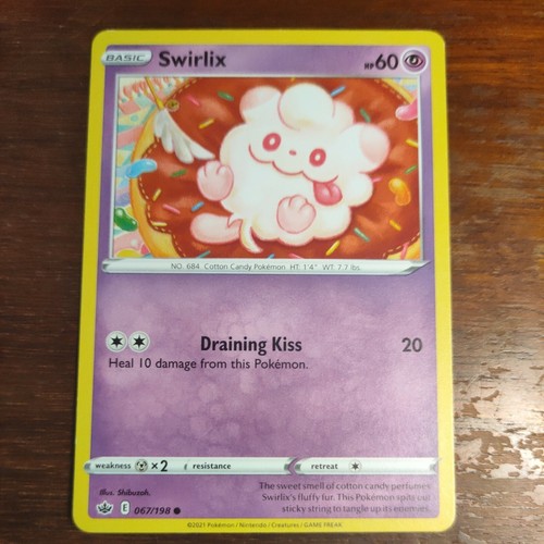 Swirlix 067/198 Common | SWSH: Chilling Reign | Pokemon Card | eBay ...
