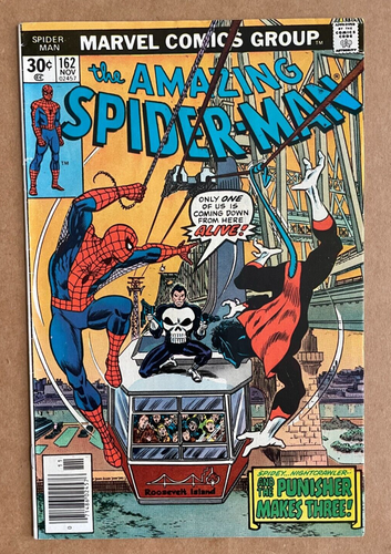 Amazing Spider-Man 162 First Jigsaw Appearance Punisher Nightcrawler ...