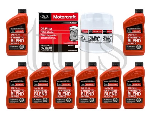 Motorcraft Oil Change kit for 2024 Ford F250 Super Duty 7.3L V8 FL820S ...