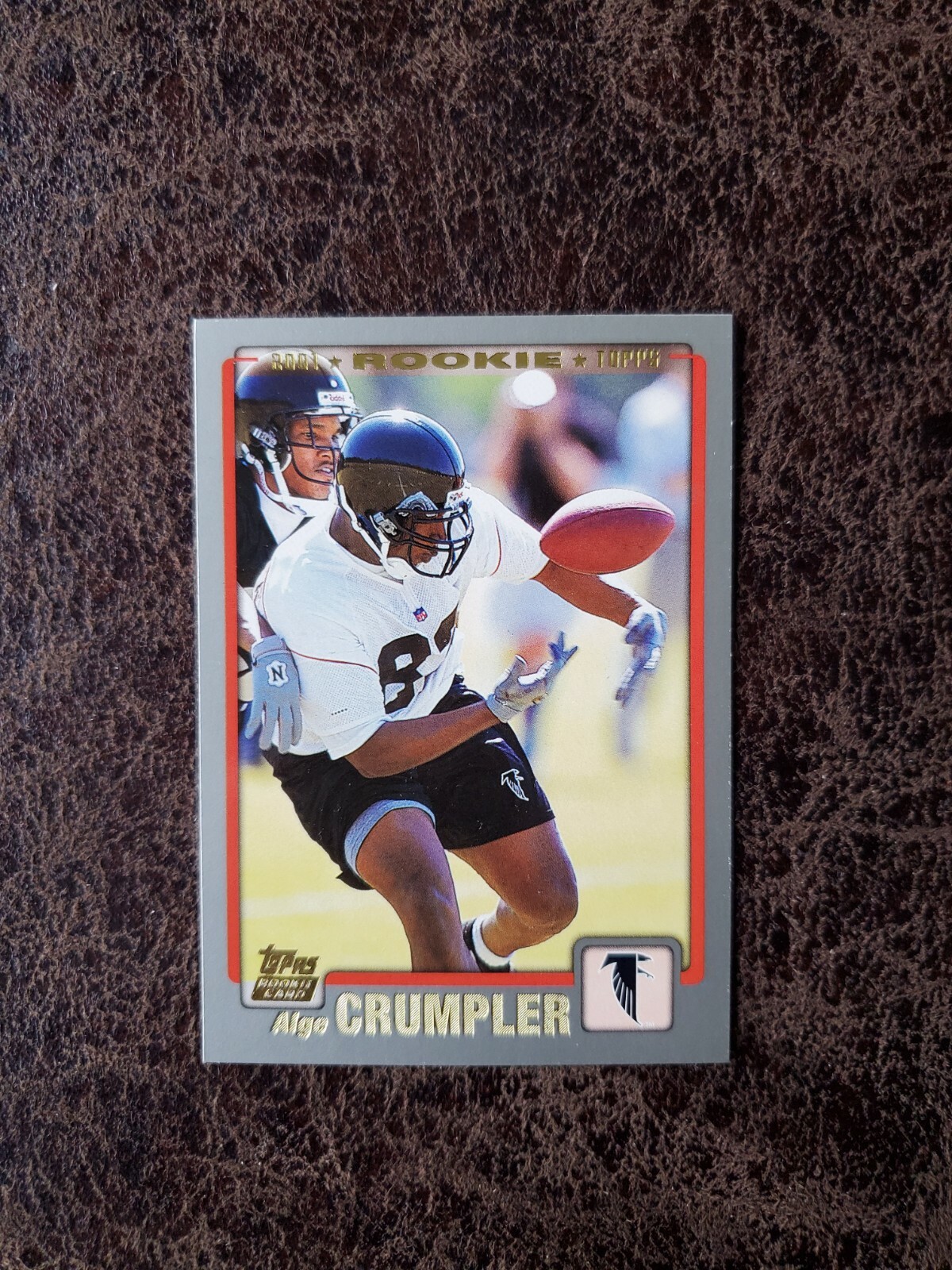 2001 Topps rookie Alge Crumpler #370 - Atlanta Falcons | eBay