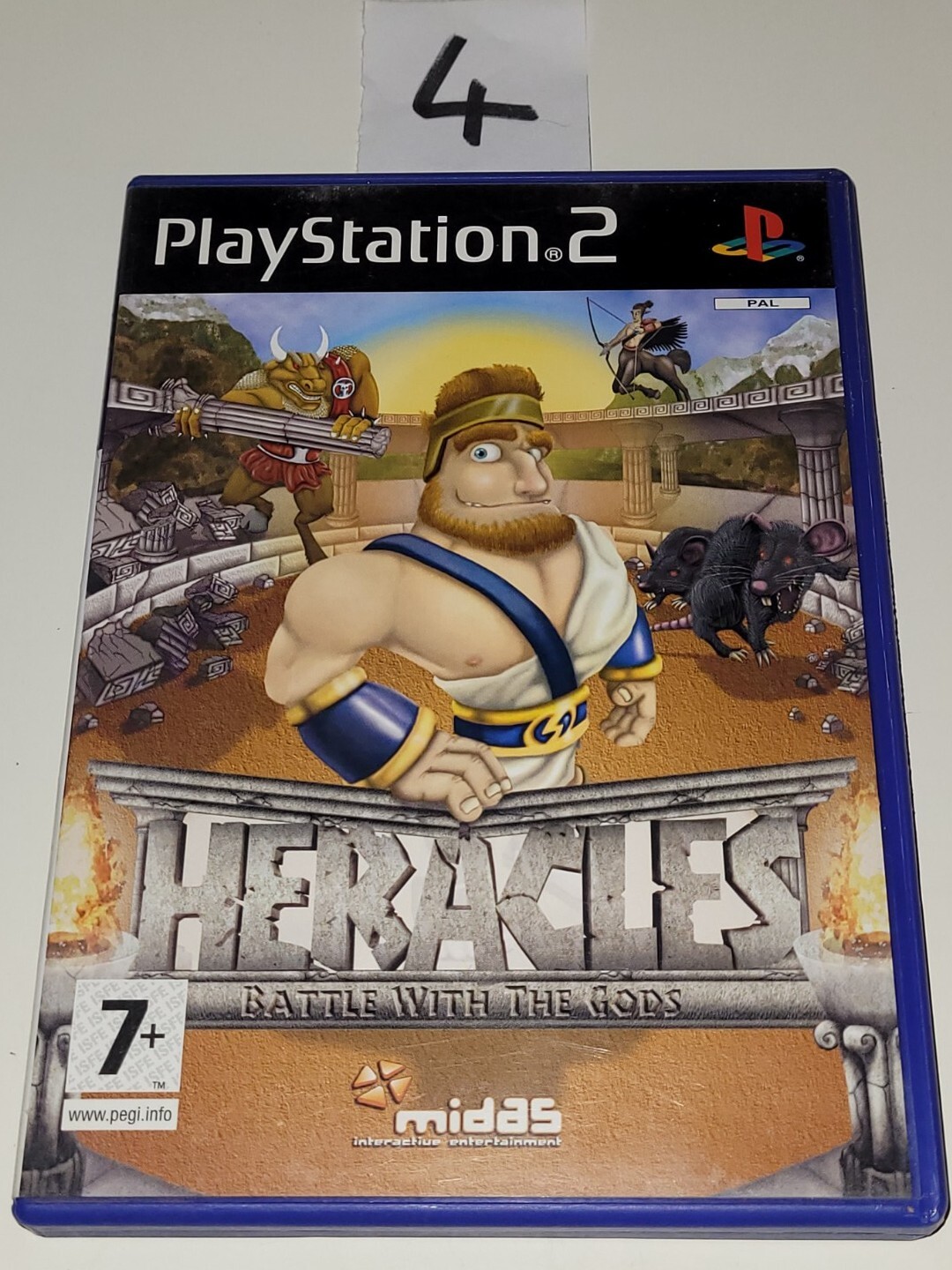 Heracles Battle with the gods PlayStation 2 PAL - Prix - Photo ...