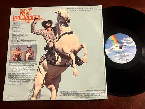 JOHN BARRY - THE LEGEND OF THE Lone Ranger MUSIC FROM ORIGINAL PICTURE ...