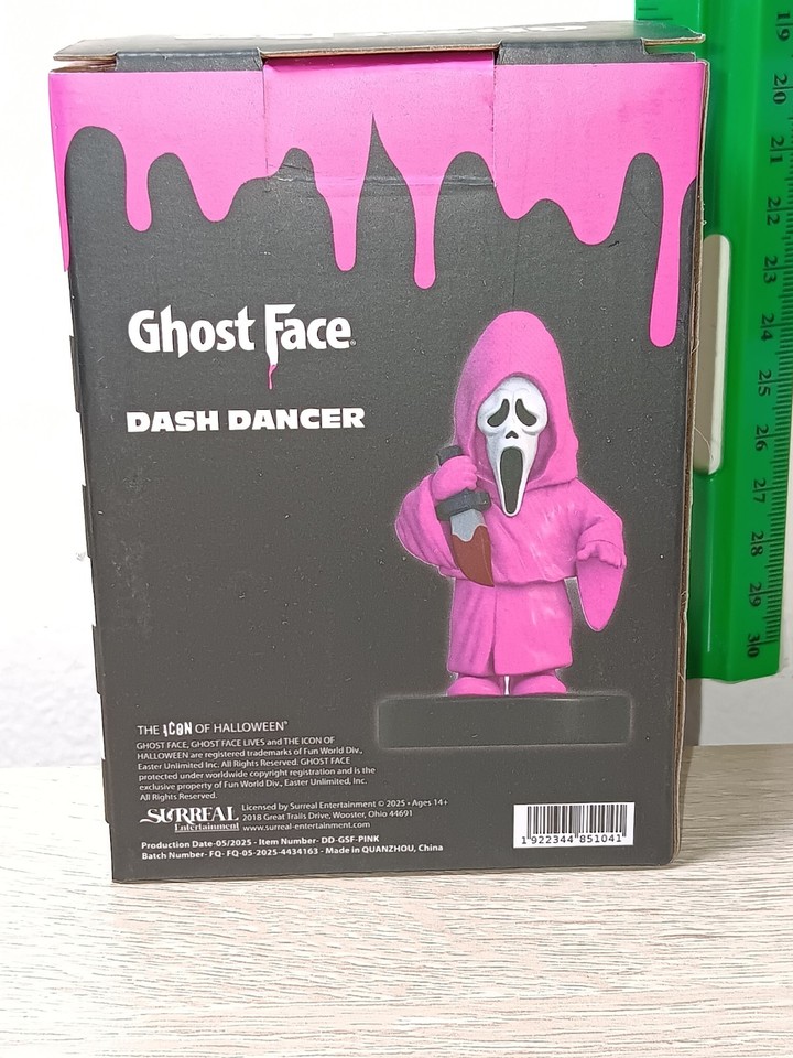 *FREE SHIP* 3" PINK GHOST FACE SCREAM Dash Dancer Figure Bobblehead ...