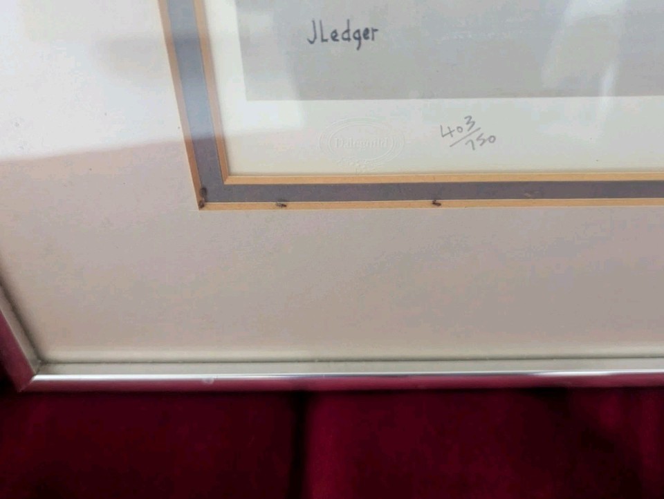 Janet Ledger Signed Print 'Waves' 403/750 | eBay UK