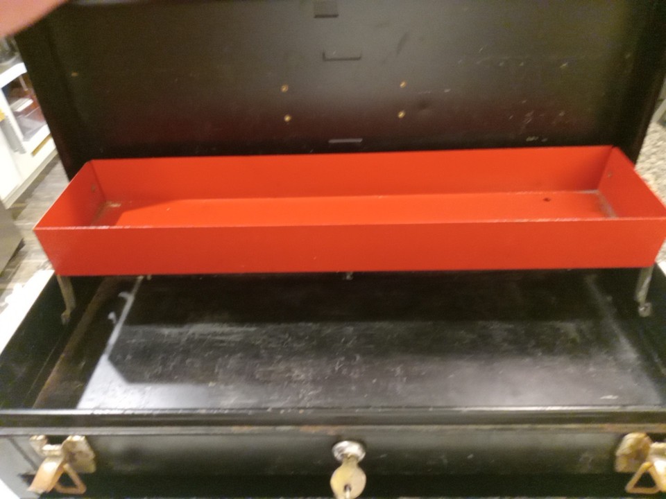 Vintage Craftsman Rally Tool Box 3-Drawer 20.5”x 12.5"x8.5” Folding Top ...