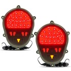 HECASA For Humvee M998 M35 LED Brake Lights Lamps Rear Stop Tail Lights ...