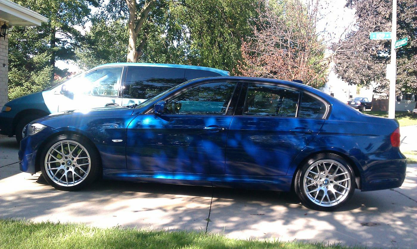 18" Avant Garde M359 SILVER WHEELS fits BMW 328i 335i E90 E92 18x8.5 9. ...