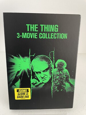 The Thing 3-Movie Collection (DVD) Glow In The Dark Slipcover - New ...
